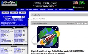 Shopping for LEGO on BrickLink