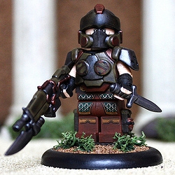 LEGO custom GOW armor comparison