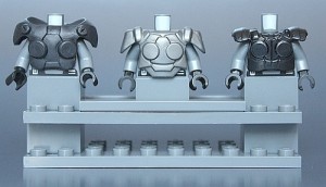LEGO custom GOW armor comparison