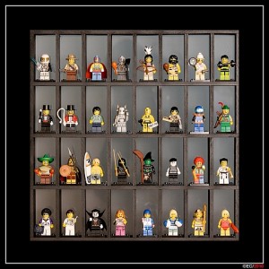 LEGO minifigure display & storage ideas