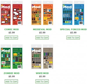 BrickStix – stickers for your LEGO bricks!