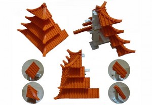Custom LEGO roof-tiles & elements by BrickTW
