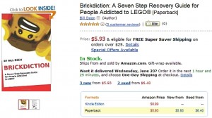 LEGO book for the brick-addicted