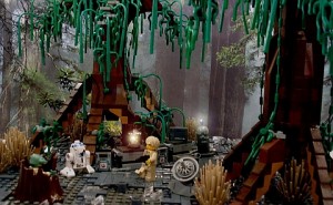 LEGO Star Wars dioramas on a grand scale!