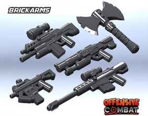 BrickArms + Offensive Combat Game = Win!
