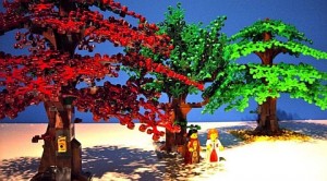How to make beautiful LEGO trees…