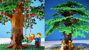 How to make beautiful LEGO trees…