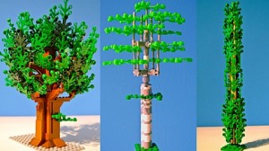 How to make beautiful LEGO trees…