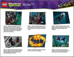 LEGO Teenage Mutant Ninja Turtles comics
