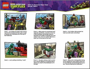 LEGO Teenage Mutant Ninja Turtles comics