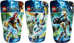 2013 LEGO Legends of Chima large figures