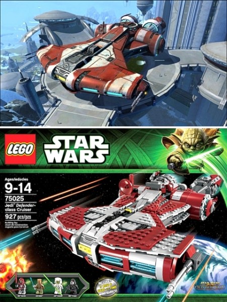 LEGO Star Wars Jedi Defender-class Cruiser