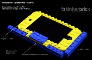 LEGO iPod & iPhone cases by TinkerBrick