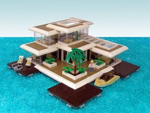 Building with LEGO: beautiful landscaping