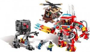 The LEGO Movie Fire-Mech alternate model