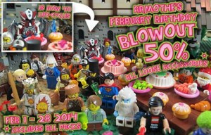 BrickForge Custom LEGO Items 50% Off!