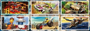 The LEGO Movie create & combine models
