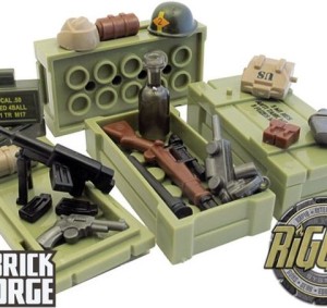 Custom LEGO WWII Items by BrickForge