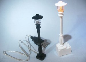 Custom LEGO street lights & more!