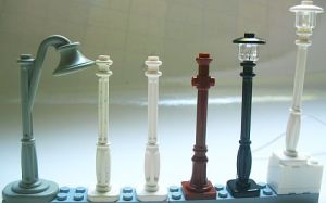 LEGO designer tips: how to build street-lamps