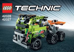 LEGO Technic pull-back racers