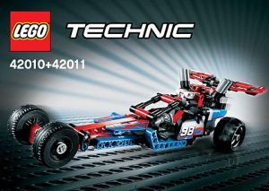 LEGO Technic pull-back racers