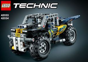 LEGO Technic pull-back racers