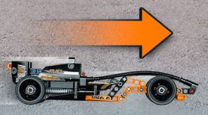 LEGO Technic pull-back racers