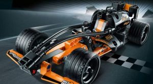 LEGO Technic pull-back racers