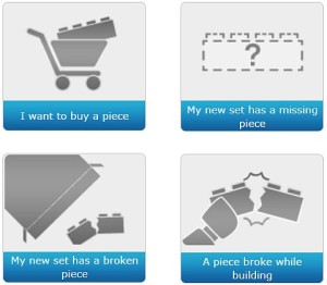 LEGO pieces missing or broken? What to do?