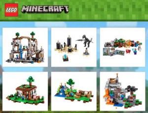 LEGO Minecraft combined models & more!