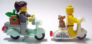 LEGO scooter collection by LEGO & BrickForge