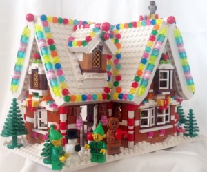 LEGO gingerbread house ideas for the holidays!