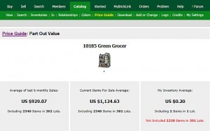 How much is your LEGO collection worth?