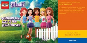LEGO Friends year-long contest, great prizes!