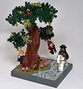 Serial builder – horror movie scenes in LEGO