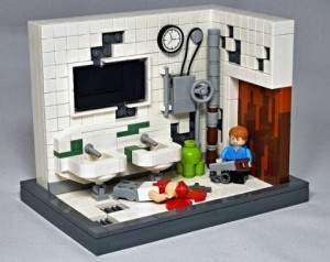 Serial builder – horror movie scenes in LEGO