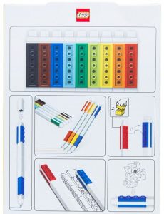 LEGO stationery: ruler, pens, markers & more!