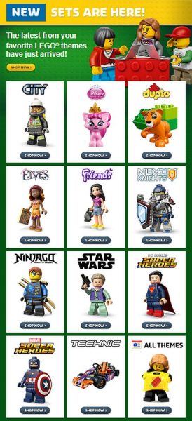 LEGO Double VIP Points – only this weekend!