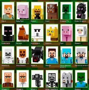 LEGO Minecraft horses & and more!