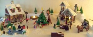 Ideas for setting up the LEGO Winter Village