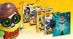 The LEGO Batman Movie books from DK