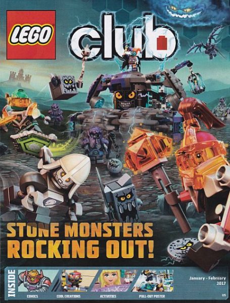 Interesting tidbits in LEGO Club Magazine