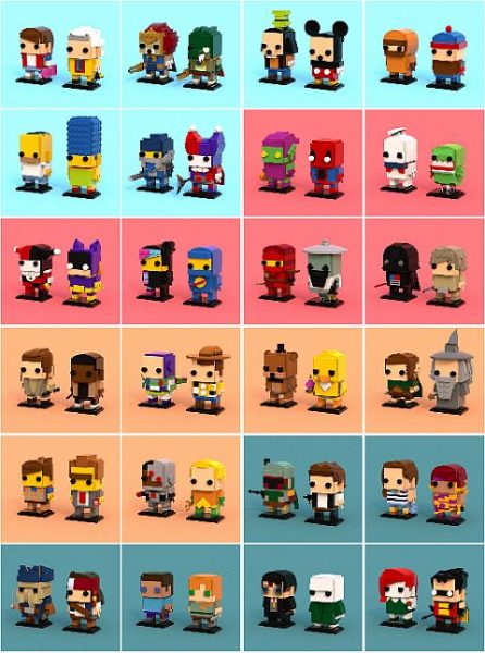 Expanding the LEGO BrickHeadz collection!