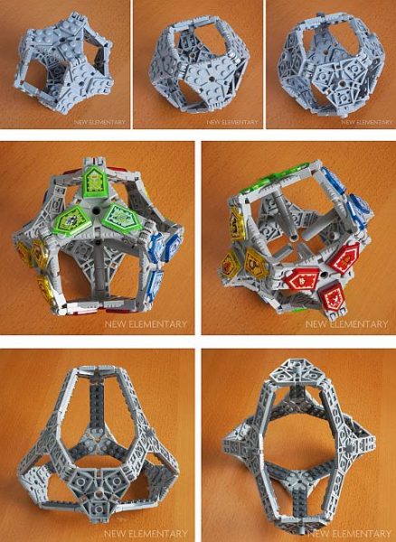 Fun with the new LEGO hexagonal plate