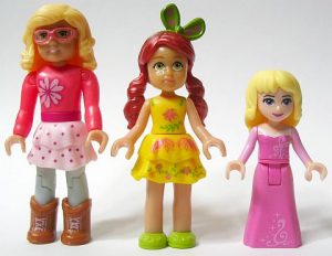 LEGO & Mega Bloks mini-dolls comparison