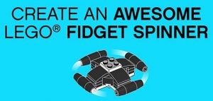 LEGO fidget spinners with instructions