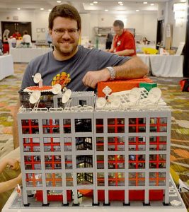 The Canadian Broadcasting Center in LEGO