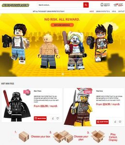List of LEGO monthly subscription box services