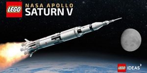 LEGO NASA Apollo Saturn V display ideas